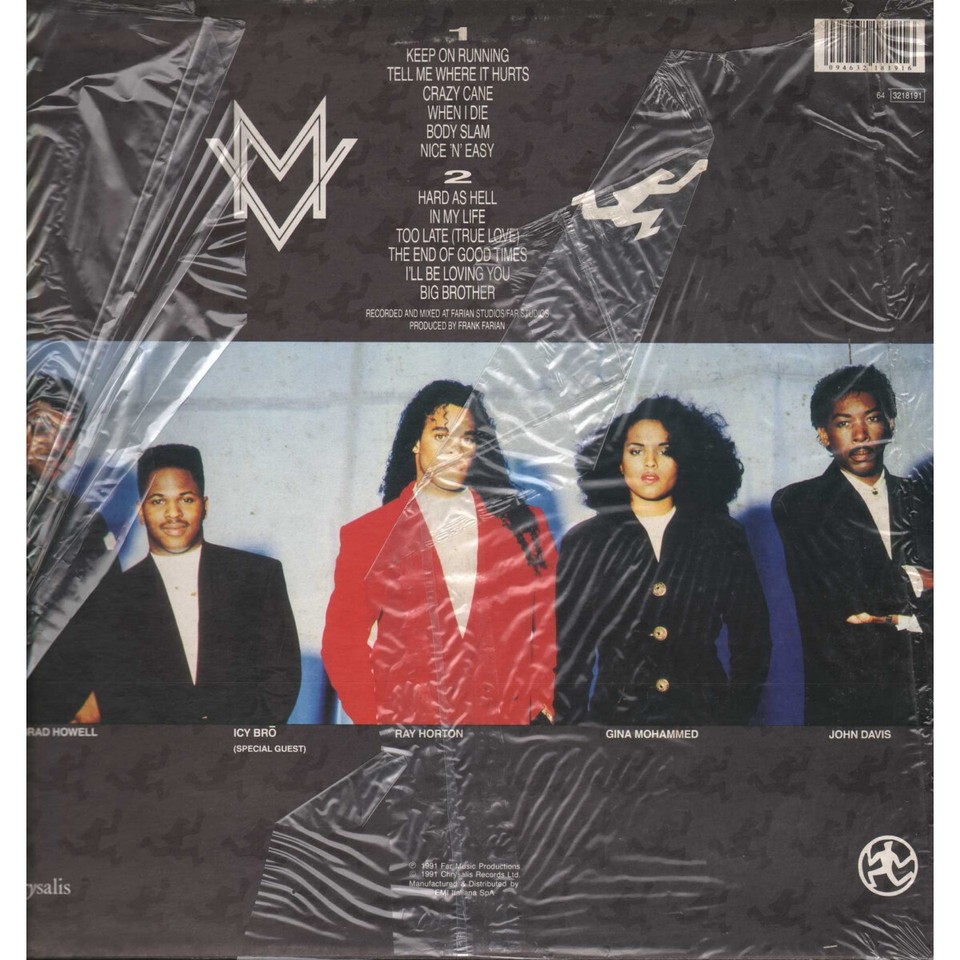 The Real Milli Vanilli Lp Vinie The Moment Of Truth / Chrysalis ...