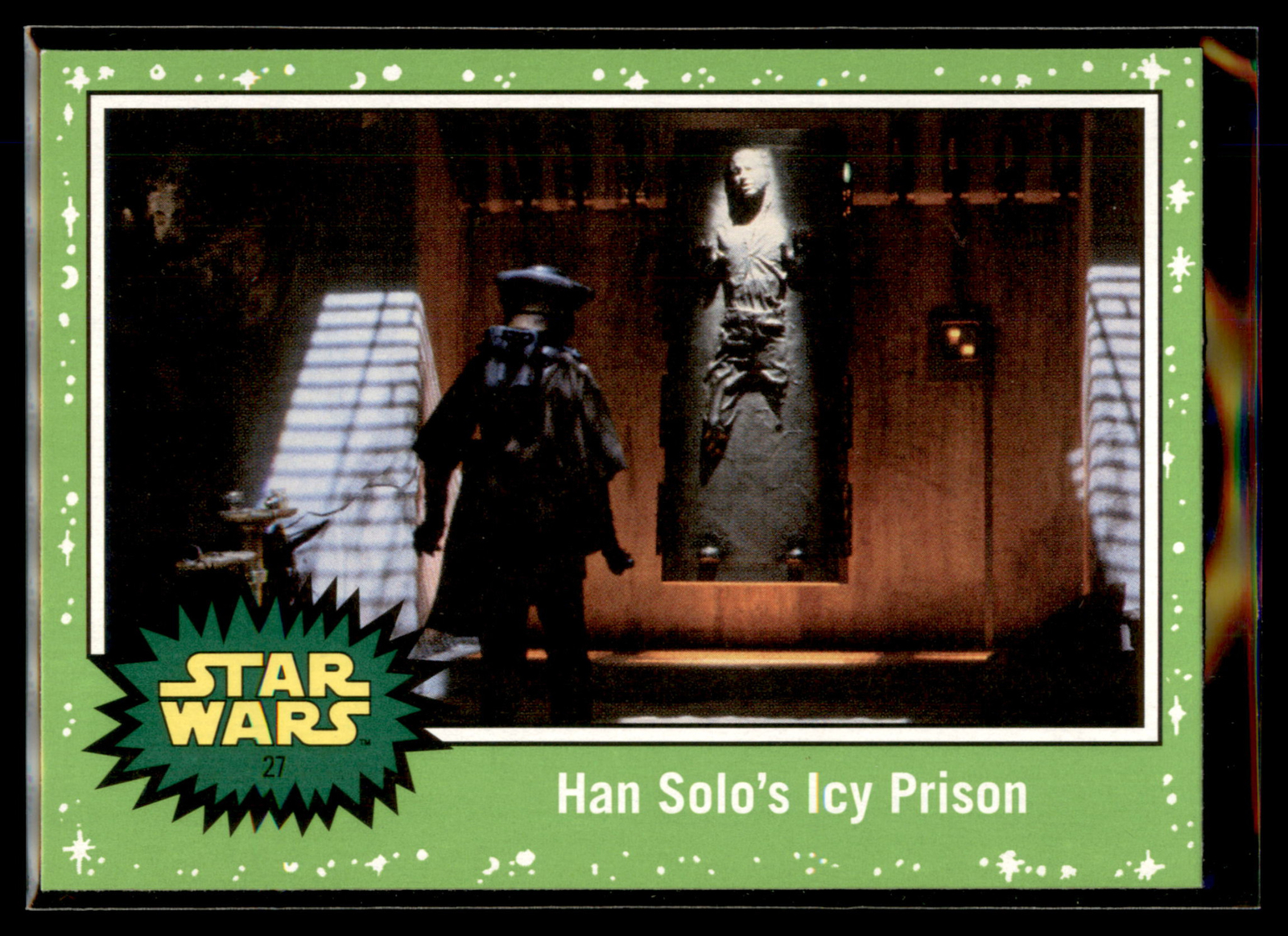 2019 Topps Star Wars Journey to Rise Skywalker GREEN #27 Han Solo's Icy ...