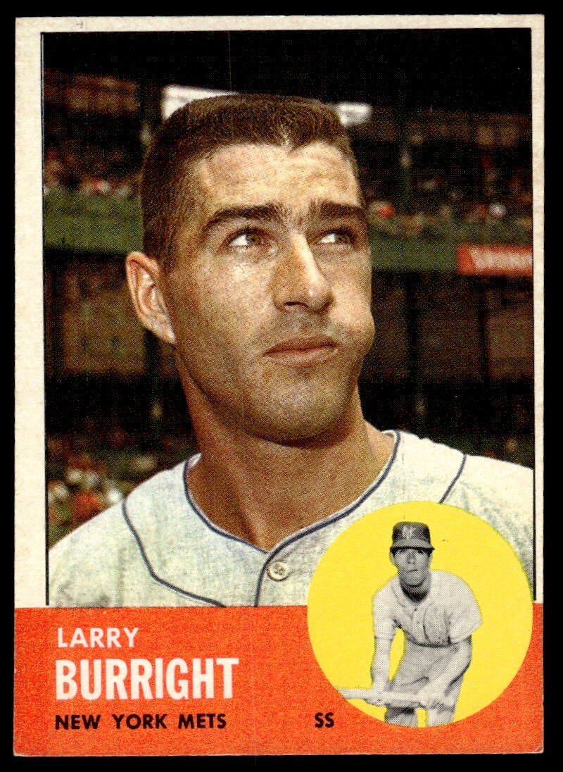 1963 Topps Larry Burright ^ New York Mets #174 | eBay