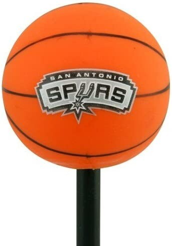 San Antonio Spurs Basketball Antenna Topper (1) NEW Free Ship Rearview ...