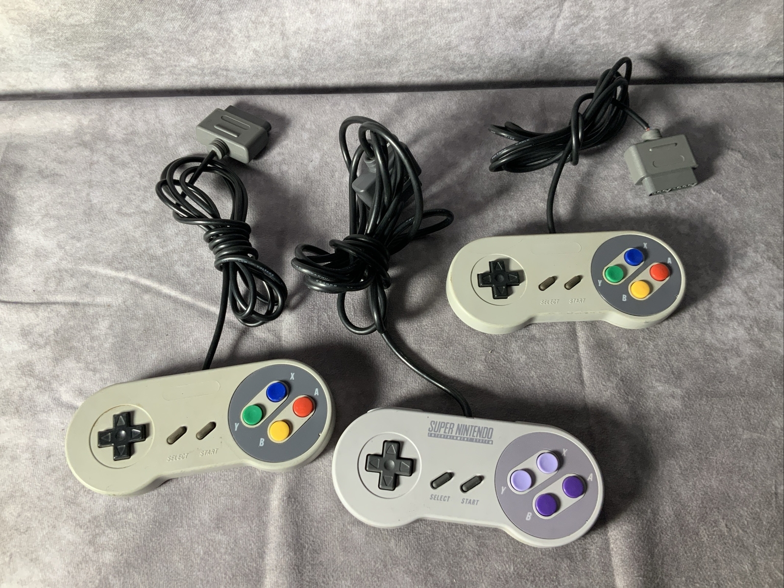 Lot Of 3 - Super Nintendo Controllers | eBay