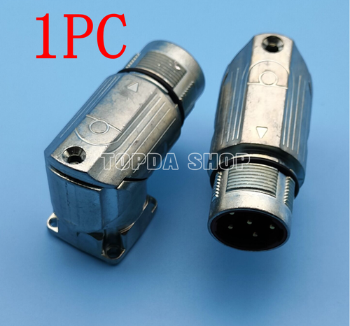 QTY:1 Servo motor 1FK7 1FK6 1PH7 1FT6 power plug Intekang M23-6 8-core ...