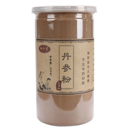 500g Organic Wild Danshen Dan Shen Root Powder Salvia Miltiorrhiza Red ...