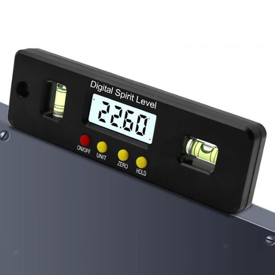Magnetic Digital Spirit Level Digital Level Protractor Measuring Range ...