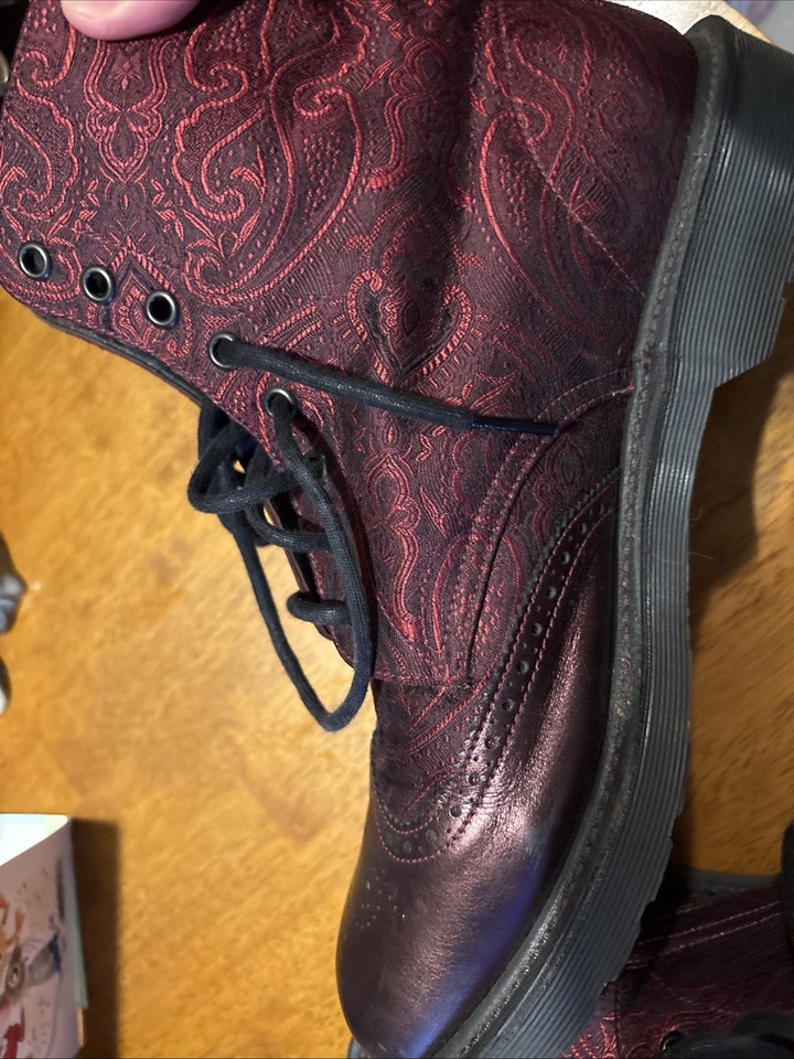 Doc Dr Martens Wing Tip Boots Made In England Size Men’s 10 | eBay UK