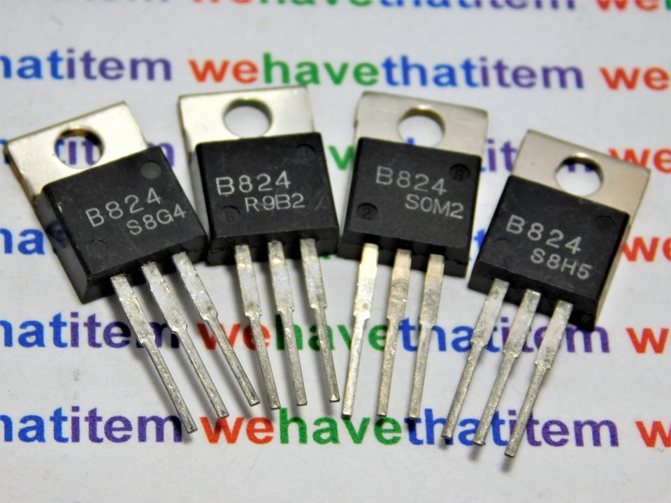 2SB824 / B824 / TRANSISTOR / TO220 / 4 PIECES (qzty) | eBay