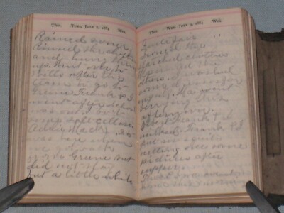 American - Handwritten Diary