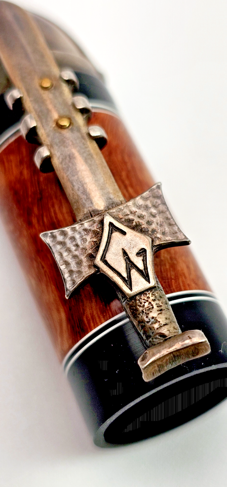 RARE Gisi Norman Soldier Limited Edition 110 Fountain Pen Medium Nib ...