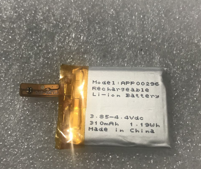 APP00296 NEW Original Rechargeable Battery For APack 1ICP4/24/28 310mAh ...