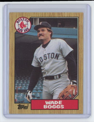 1987 Topps Wade Boggs . Boston Red Sox #150 | eBay
