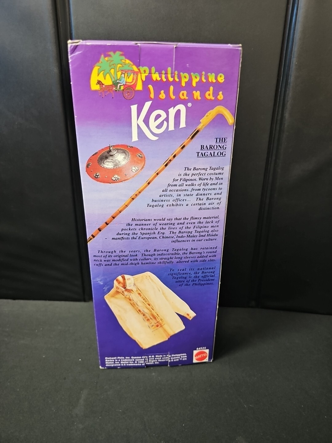 Barbie - Philippine Islands Ken Doll 1998 Barong Tagalog Filipino Doll ...