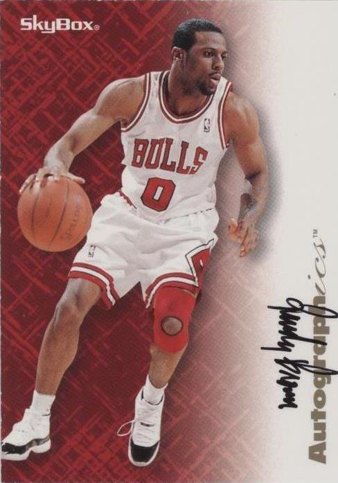 1996-97 Skybox Premium - Autographics Randy Brown Black Ink (AU) for ...