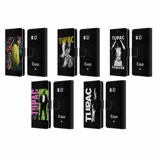 OFFICIAL TUPAC SHAKUR KEY ART LEATHER BOOK WALLET CASE FOR HTC PHONES 1 ...