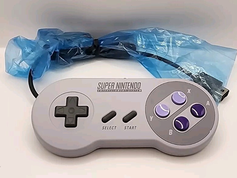 Official SNES Mini Classic Edition OEM CLV-202 Controller Super ...