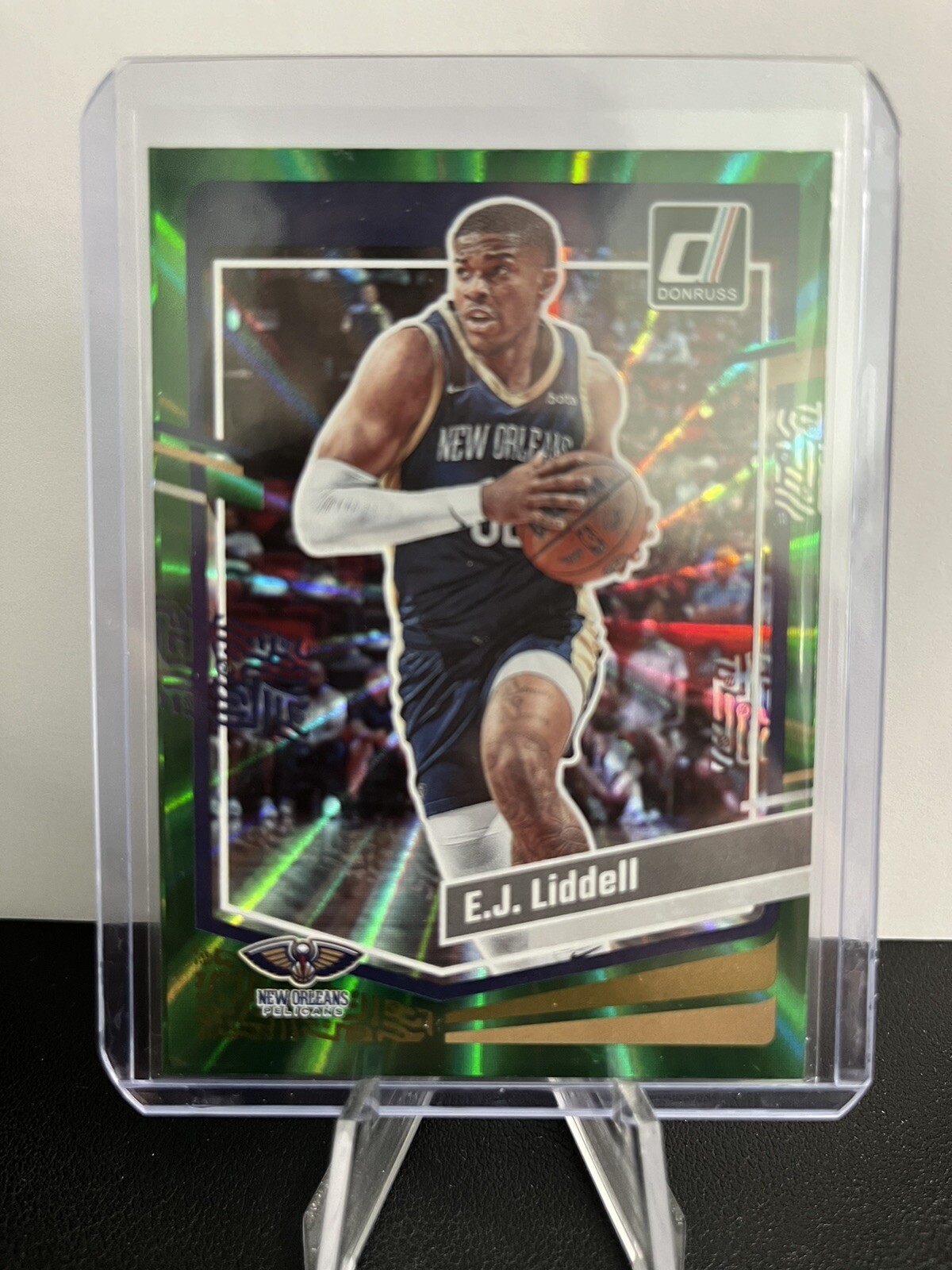 2023-24 Donruss HOLO GREEN LASER 🏀 E.J. Liddell ROOKIE CARD! No 190 | eBay