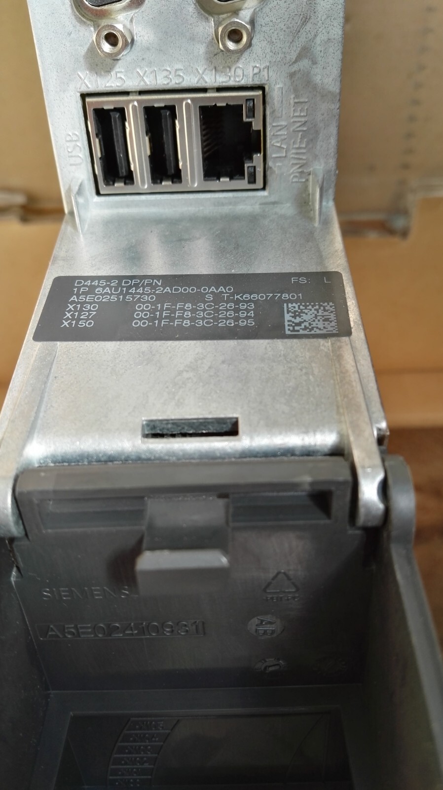 6AU1445-2AD00-0AA0 Siemens Simotion Drive-Based Control Unit D445-2 DP ...
