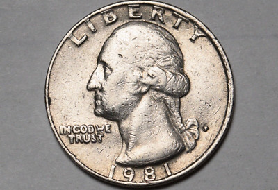 Errors Rare 1981 P Quarter Coin, Error Filled P Mint Mark, | eBay