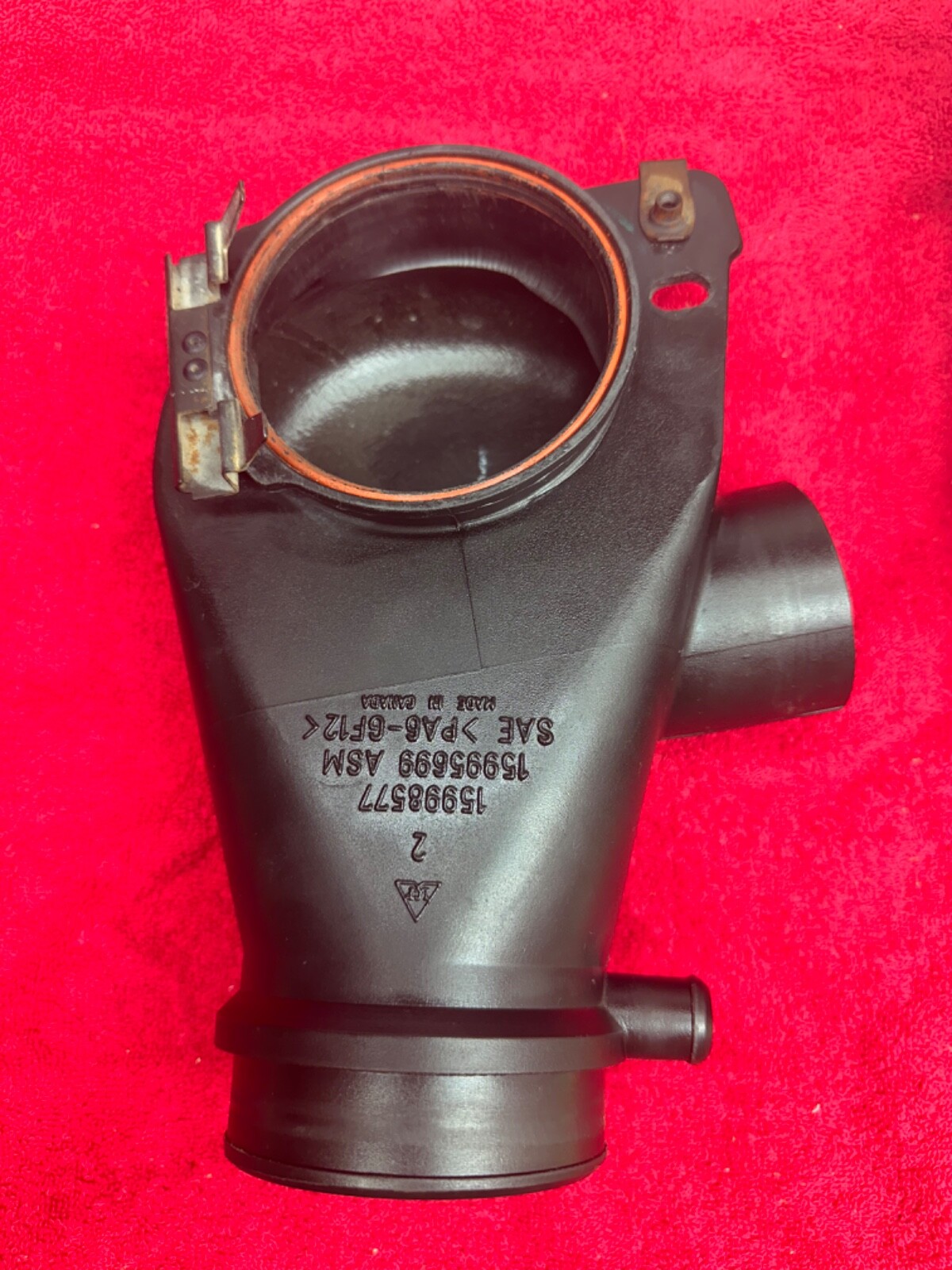 1995-1998 Chevy 4.3 GMC Sierra Vortec Air Box Intake Resonator ...