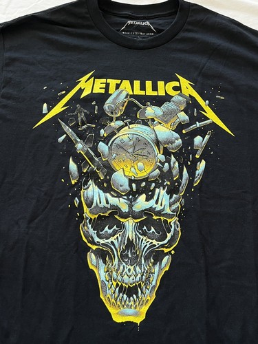 Metallica M72 Official Concert T Shirt 2023-24 WHERE-EVER I MAY ROAM ...