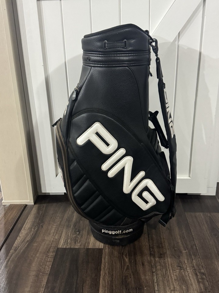 PING GOLF CART BAG WITH 75TH ARMY RANGER REGIMENT PATCH & SHOULDER ...