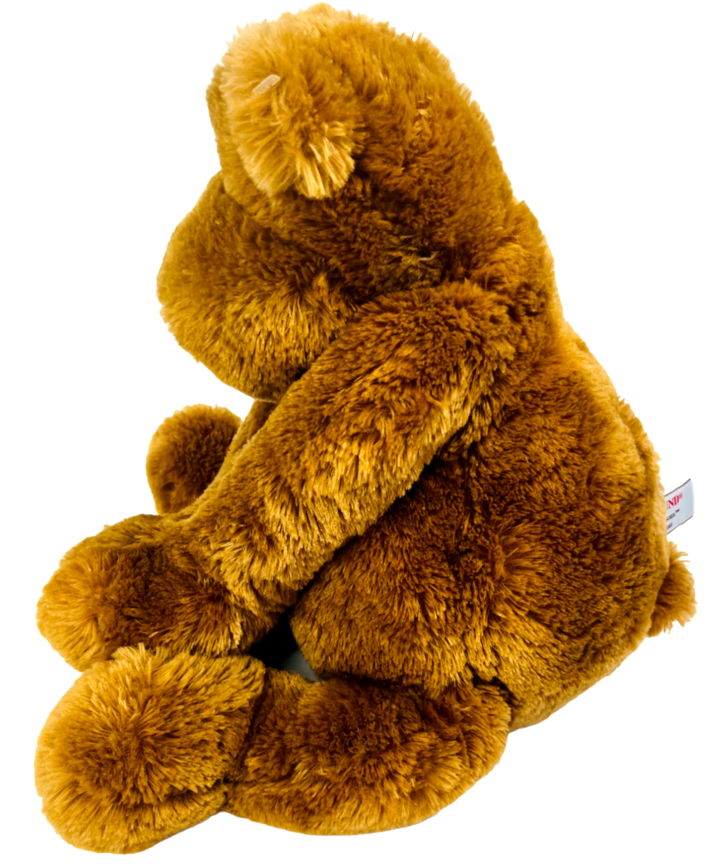 Gund Slacker Bear Plush Soft Brown Stuffed Teddy #15148 Collectible Toy ...
