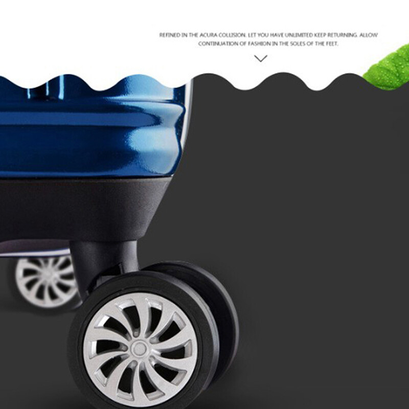 4Pcs Suitcase Luggage Universal 360 Degree Swivel Wheels Trolley Wheel ...