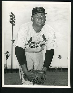 Alex Kellner 1959 Don Wingfield 8 x 10 Press Photo St. Louis Cardinals ...