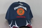 VOLUNTEER FireFighter Ball Cap Fire Rescue Department Fireman Fire ...