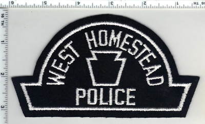 West Homestead Police (Pennsylvania) VERY RARE 1st Issue Shoulder Patch ...