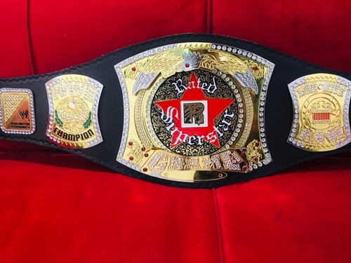 Edge Rated R Spinner Heavyweight Championship belt Replica Adult size ...