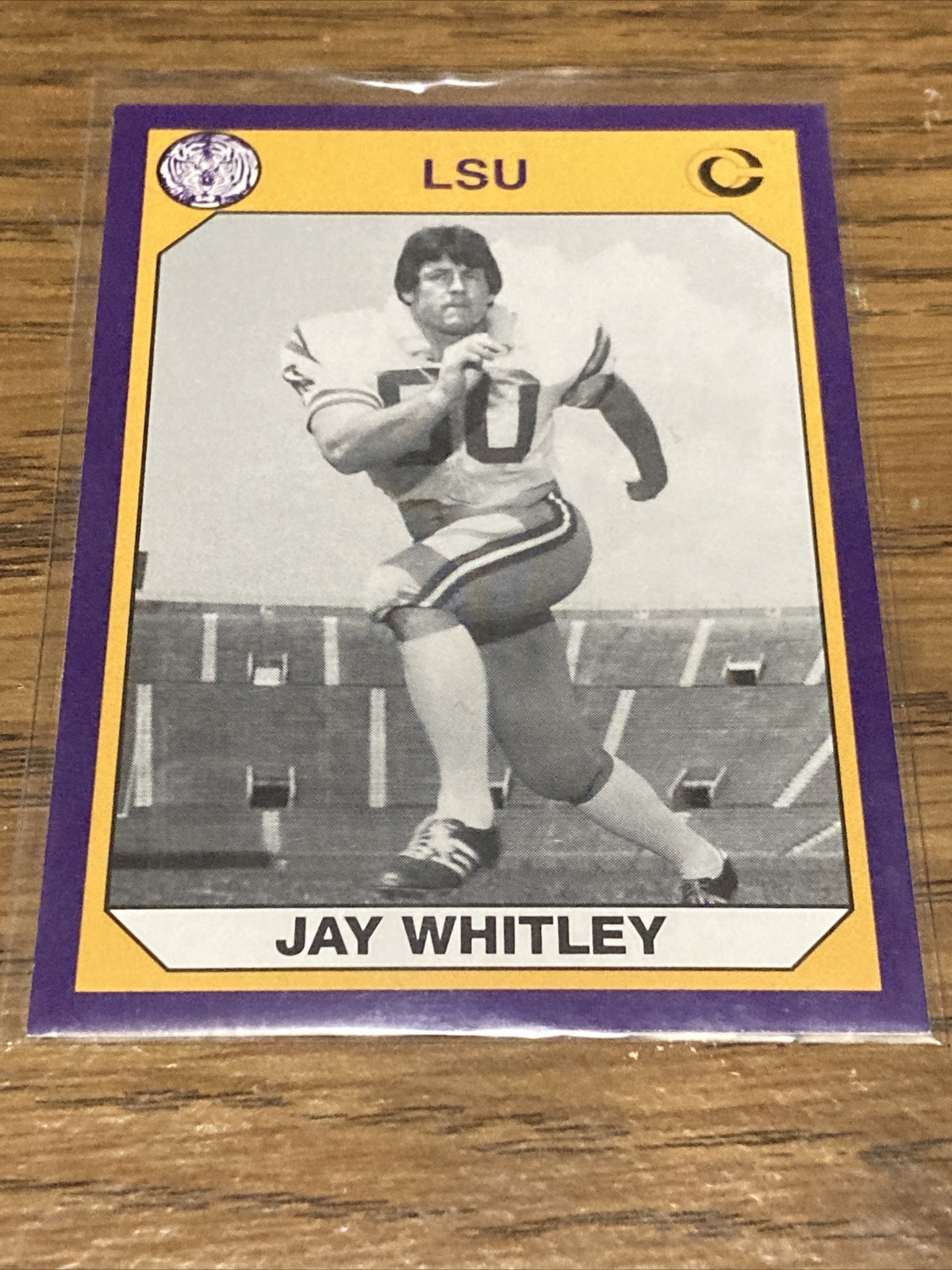 1990 Collegiate Collection LSU Jay Whitley LSU Center #118 | eBay
