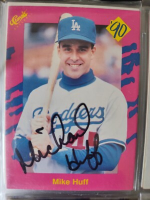 Mike Michael Huff Autograph Toronto Blue Jays | eBay