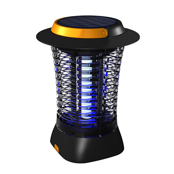 Gecko Bug Zapper – Portable Solar & USB Rechargeable Camp Mozzie Free ...