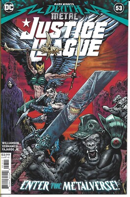 JUSTICE LEAGUE #53 SHARP VARIANT DC COMICS 2020 NEW UNREAD BAGGED ...