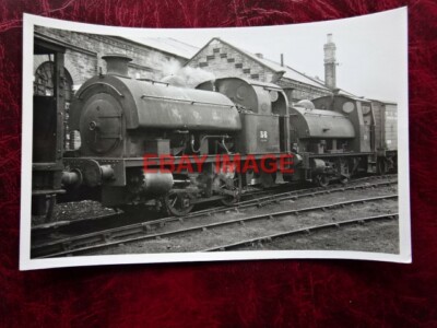 PHOTO NCB LOCOS NO38 RSH7756 & NO 28 HL2530 AT PHILADELPHIA COLLIERY ...