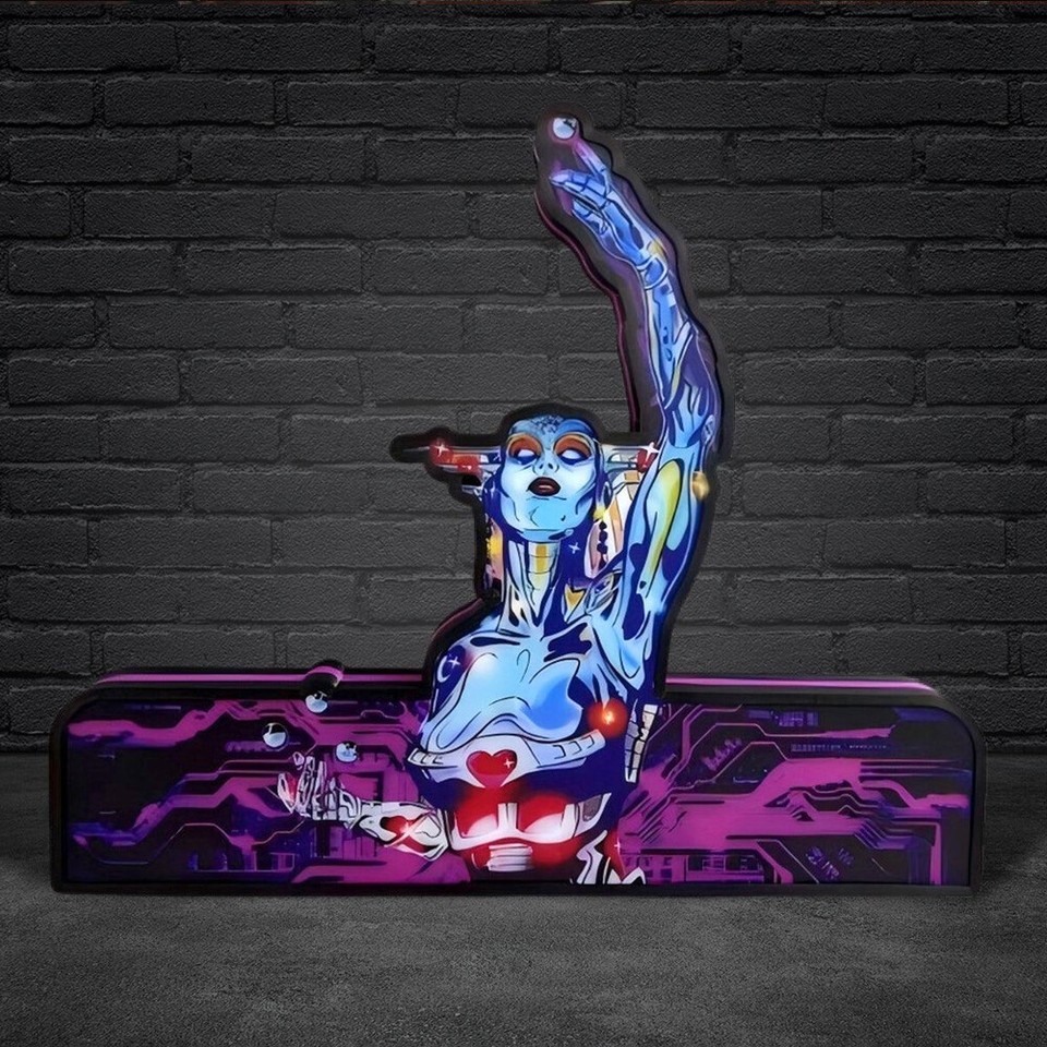 Bride of PinBot Pinball Topper Printed Lightbox for Bride of Pinbot ...