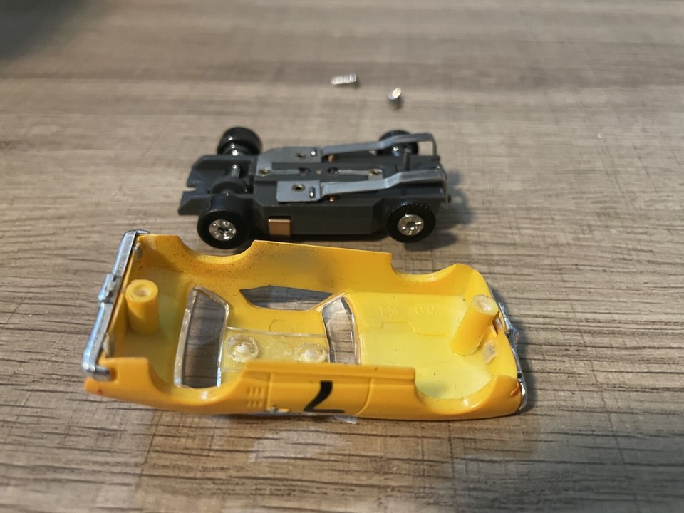 AURORA T-JET TUFF ONES 1968 FIREBIRD YELLOW BLACK #7 UNTESTED | eBay