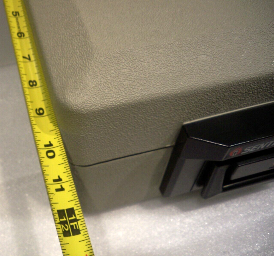 Sentry 1150 Safe Lock Box w/ Keys Portable Home Security Water & Fire ...