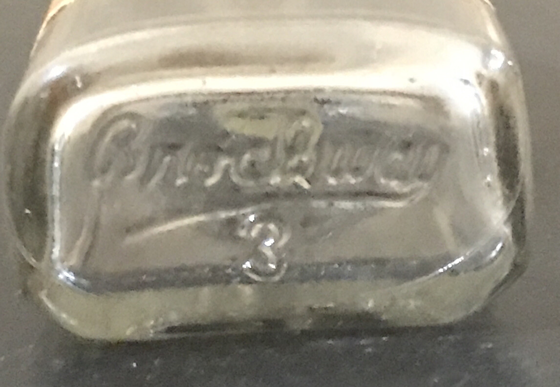 Sani-Glass Brockway Medicine Bottle 3 I Medicine Bottle W/ Dropper ...