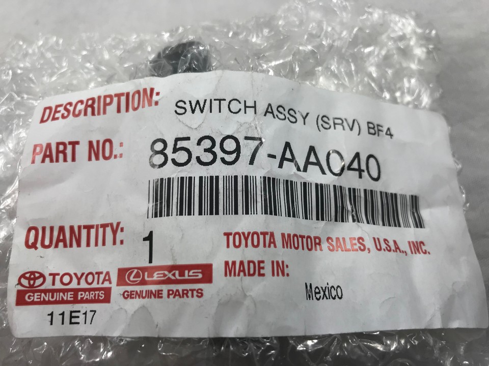 Toyota OEM Factory Windshield Washer Fluid Level Sensor 85397-AA040 | eBay