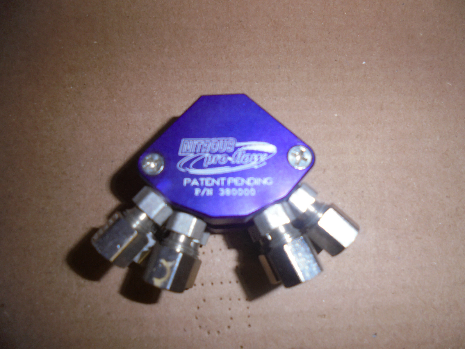 Wilson Nitrous 380000 Distribution Block 8 outlet y shape NOX No2 Race ...