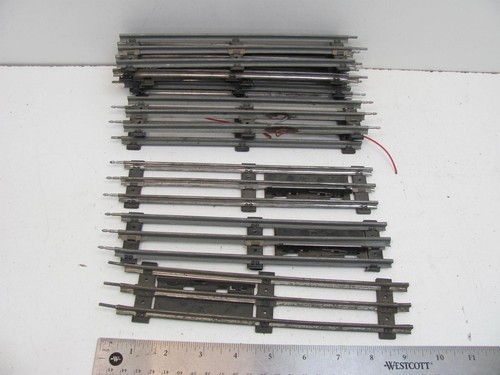 LOT OF 10 : VINTAGE LIONEL 027 TRACK STANDARD "O" GAUGE 3 RAIL | eBay