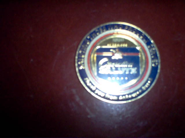 Operation Iraqi Freedom Letting Freedom Ring Anheuser-Busch Medallion ...