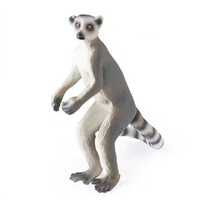 Ring-tailed Lemur Toy Action Figure Small Animal Figurine Doll Gift for ...