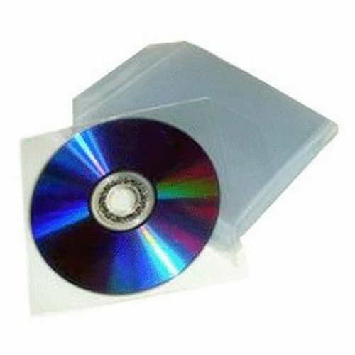 100 BUSTE PVC CON ALETTA per CD DVD DL vergini vuoti | eBay UK