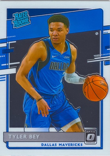 Tyler Bey RC 2020-21 Donruss Optic Basketball Rated Rookie Card #186 ...