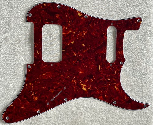 Custom For Fender Stratocaster 11 Hole HS Style Guitar Pickguard Red ...