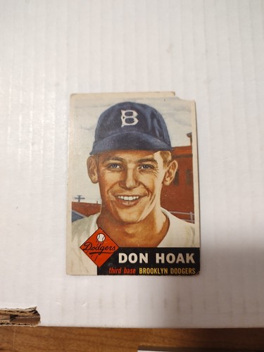 1953 Topps Don Hoak #176 Rookie RC (PWE) | eBay