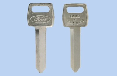Ford Logo OEM Ignition Door H51 Square Cougar Fairlane Thunderbird Key ...