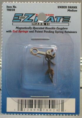 BACHMANN HO EZ MATE UNDER SHANK KNUCKLE COUPLER MEDIUM Electric Trains ...